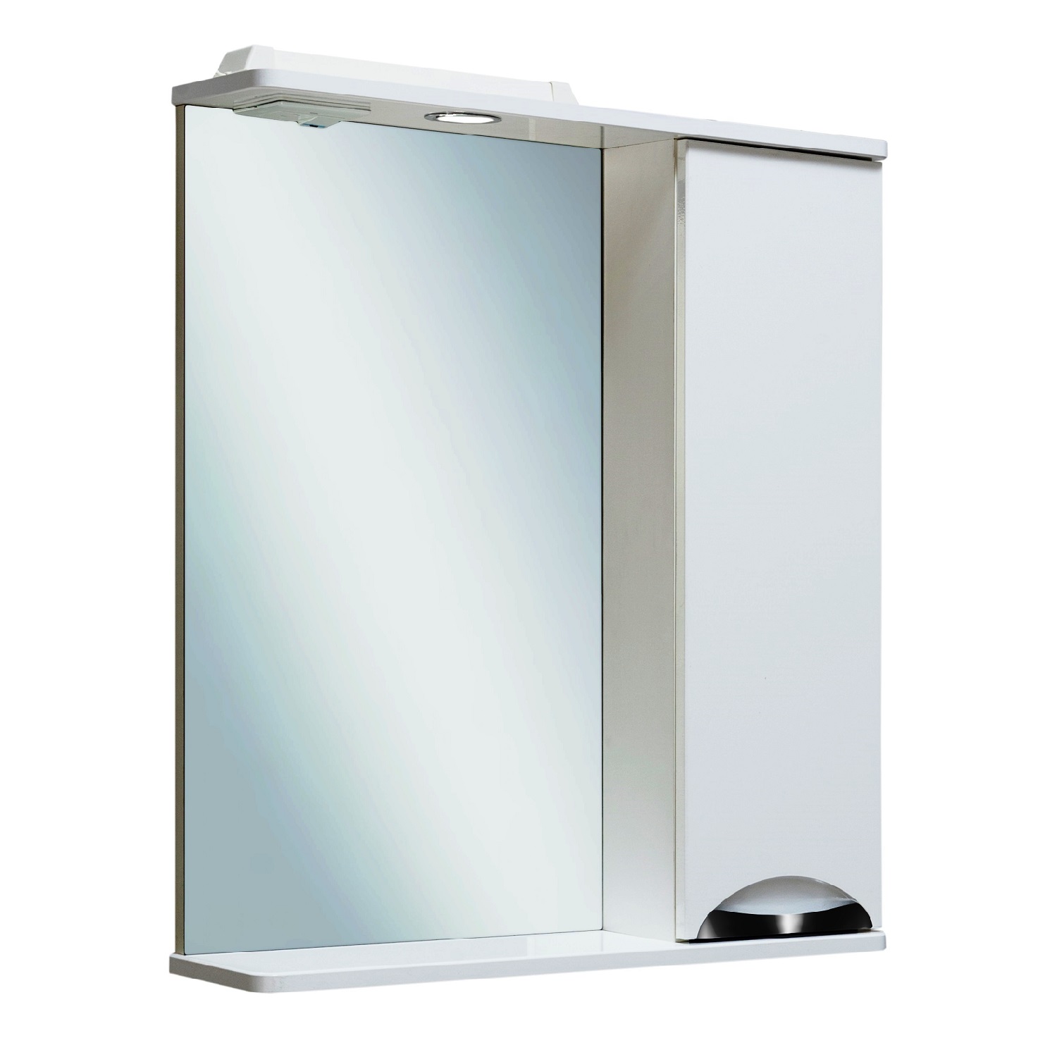 Купить зеркальный шкаф runo барселона 65 правый по низкой цене в СПБ с ...