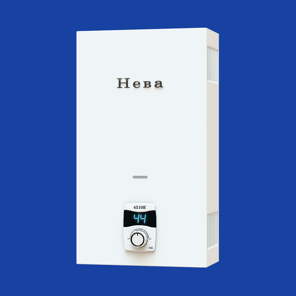 Газовая колонка BaltGaz NEVA 4510E – купить c доставкой по СПб | Интернет-магазин Santechnika-spb.ru