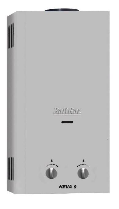 Газовая колонка BaltGaz Neva 11T принудительное дымоудаление (серебро) – купить c доставкой по ...