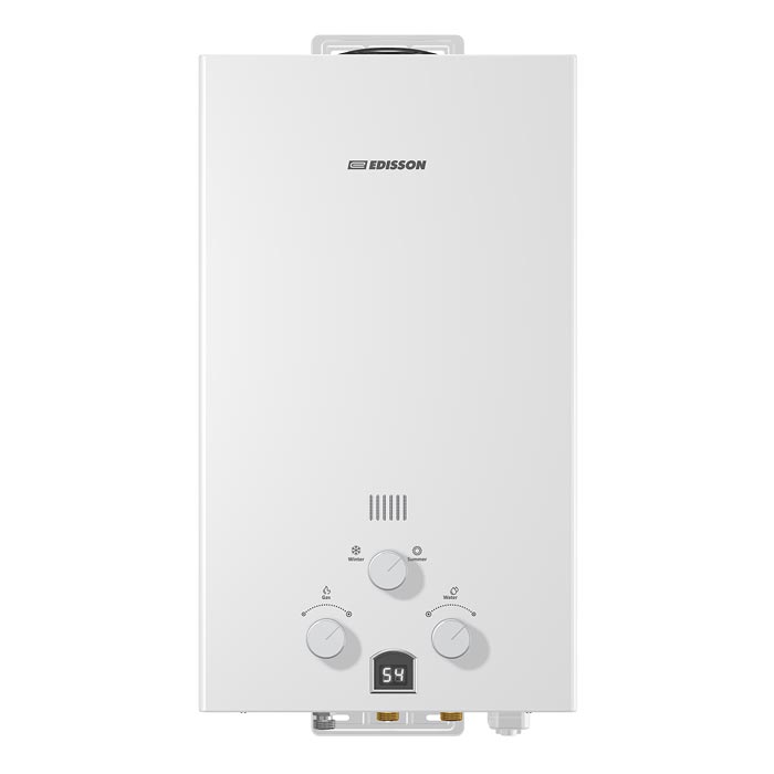 Водонагреватель газовый проточный Edisson ECO PRO E 20 D Pro – купить c доставкой по СПб ...