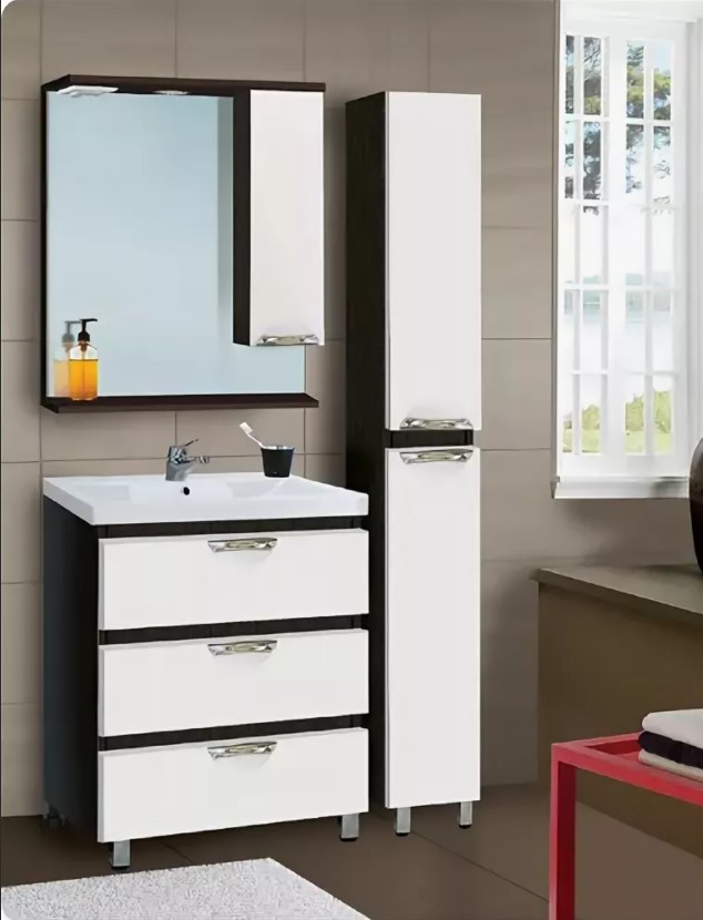 Тумба Vako Онтарио 600 с раковиной como 60 – купить c доставкой по СПб | Интернет-магазин ...